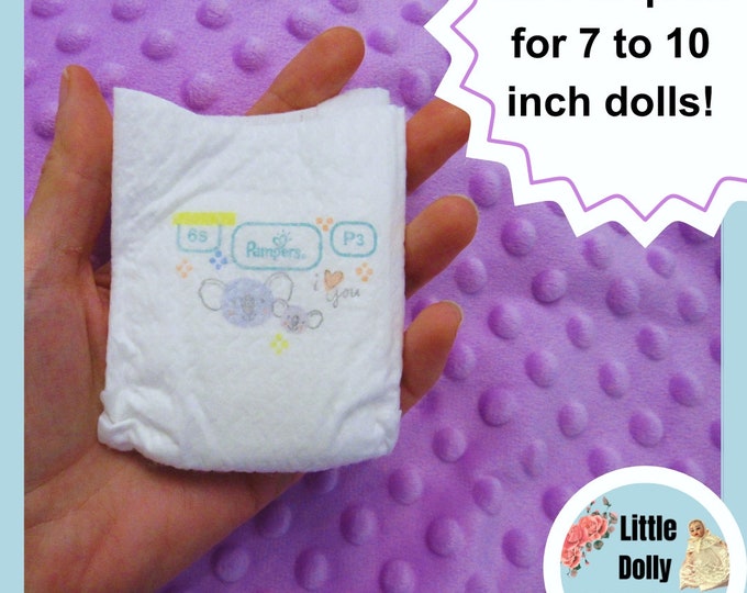 Dollhouse 1:12 Miniature Disposable Diapers Boxes Choice - Etsy