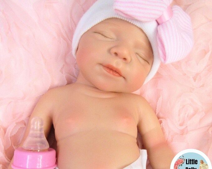 Full Body Silicone Doll, Reborn Baby Girl, 18 Inch 6 Lbs, Ecoflex 20 ...