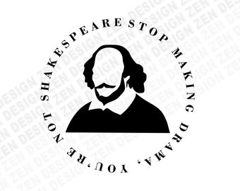Shakespeare svg | Etsy