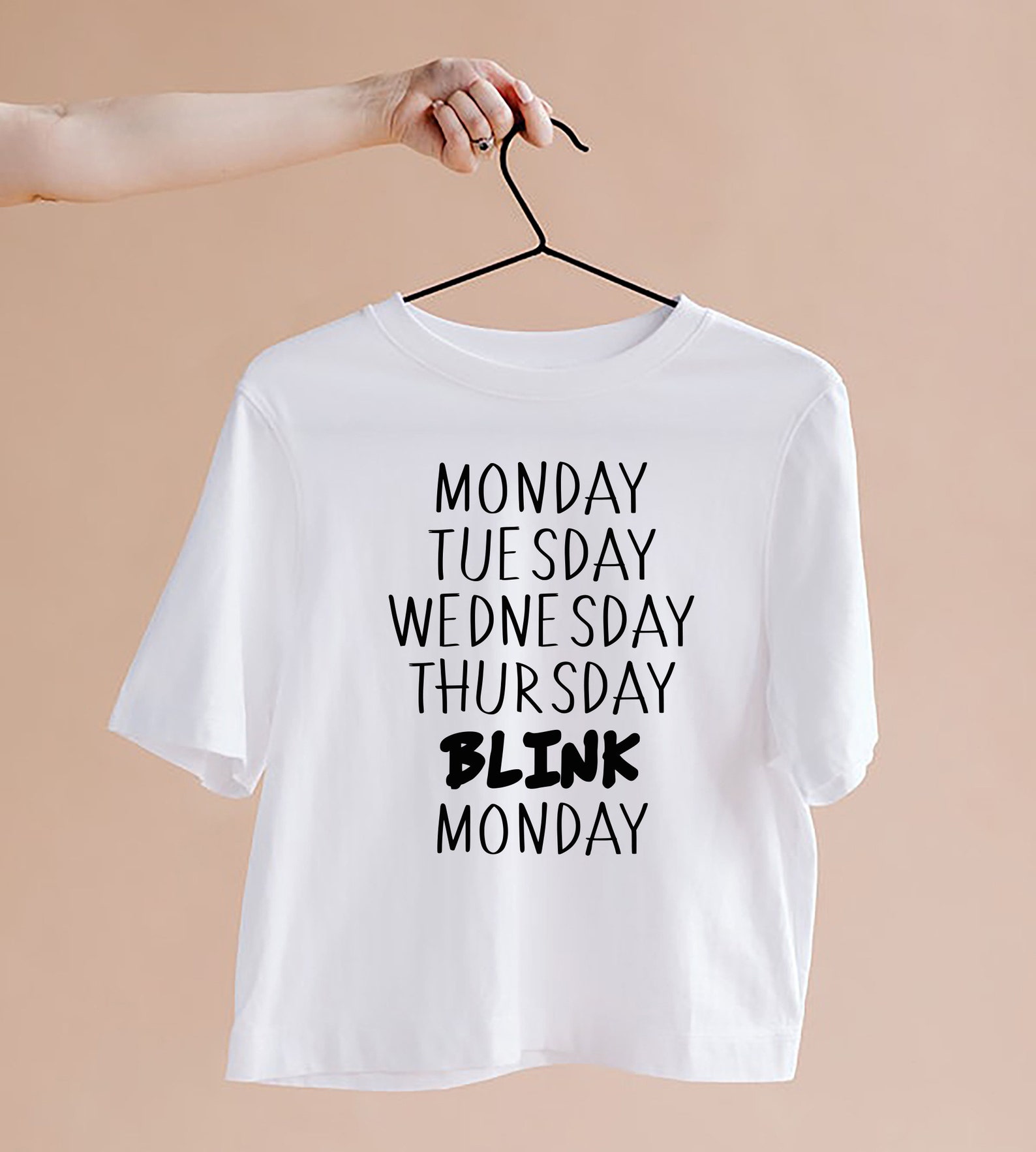 Blink Weekend Svg Days of the Week Svg Funny Svg Week Svg | Etsy