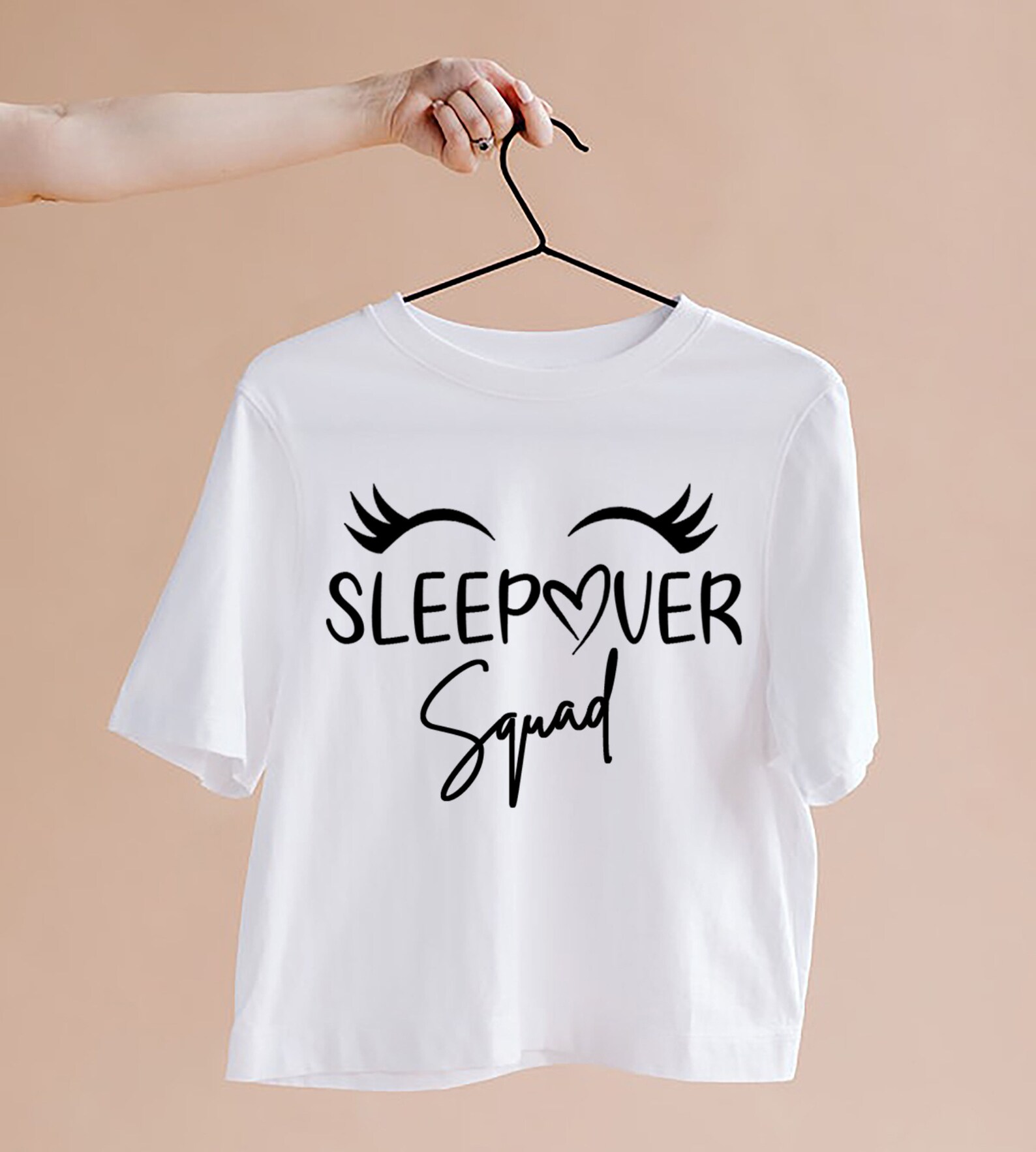 Sleepover Squad Svg Sleepover Svg Eyelashes Svg Slumber Etsy