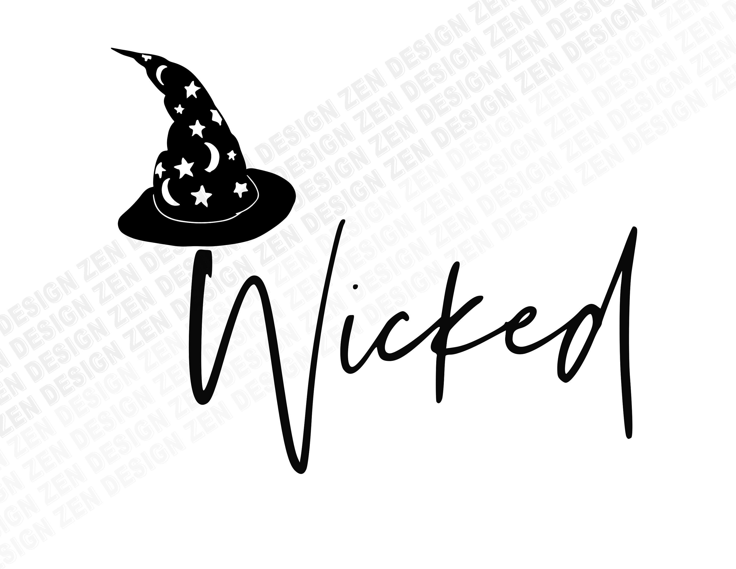 Wicked Svg Witch Hat Svg Witch Svg Wicked Witch Svg - Etsy