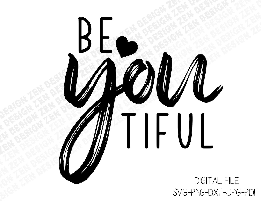 Beyoutiful Svg, Beautiful Svg, Beauty Svg, Beautiful Shirt, Beautiful ...