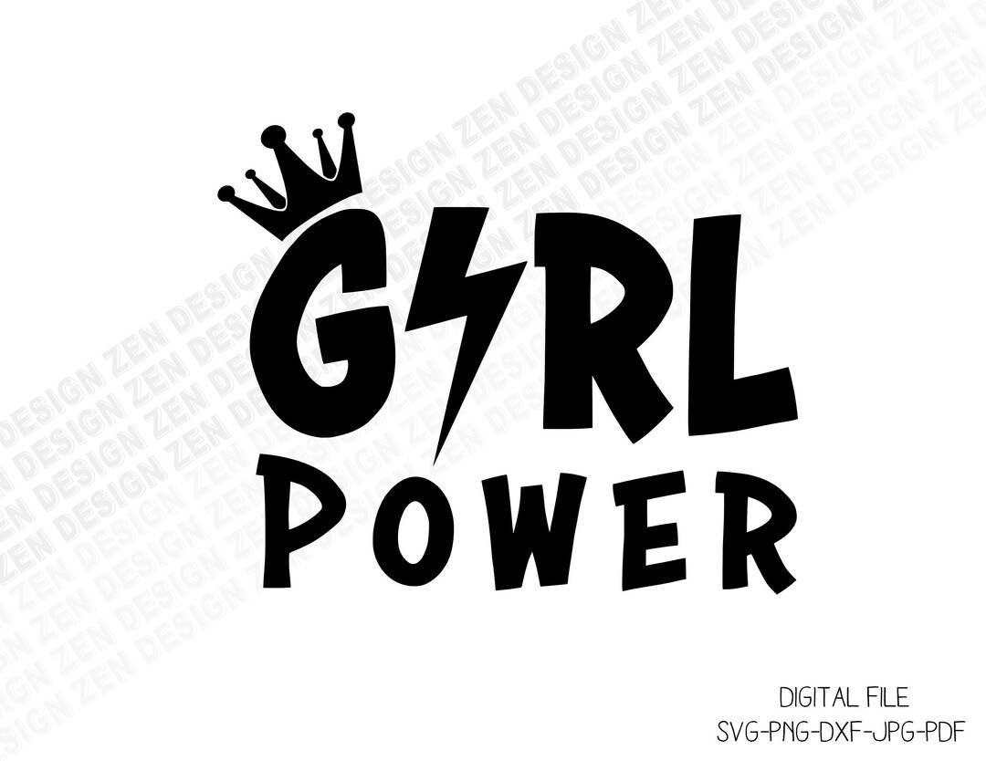 Girl Power Svg. GRL PWR Svg, Feminist Svg, Feminist Tshirt, Equal ...