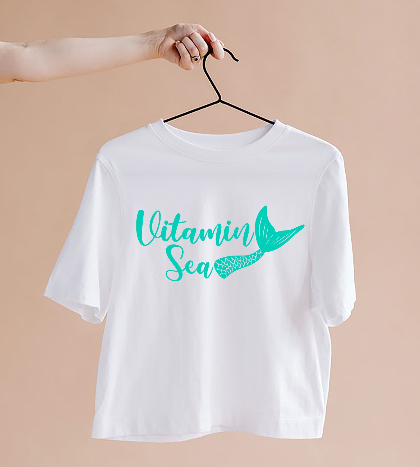 Vitamin Sea Svg Mermaid Svg Mermaid Clipart Funny Quote | Etsy