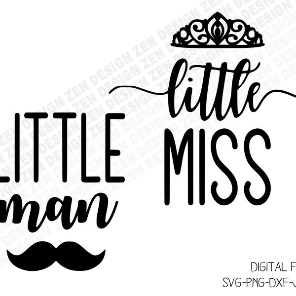 Little Man Clipart - Etsy