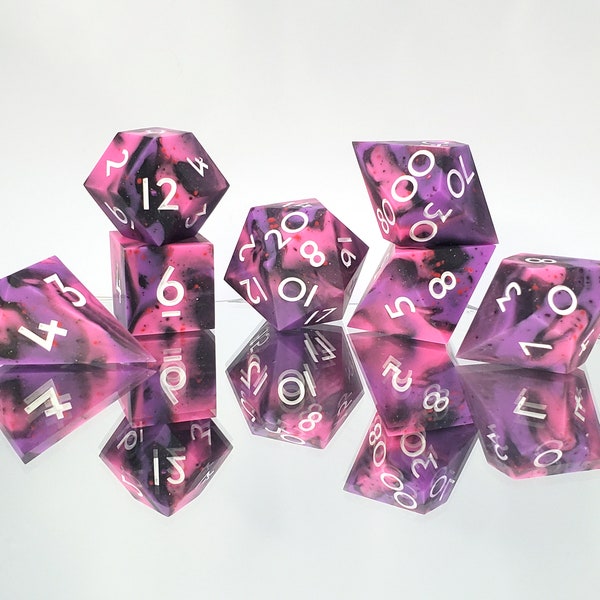 Neon Dice - Etsy