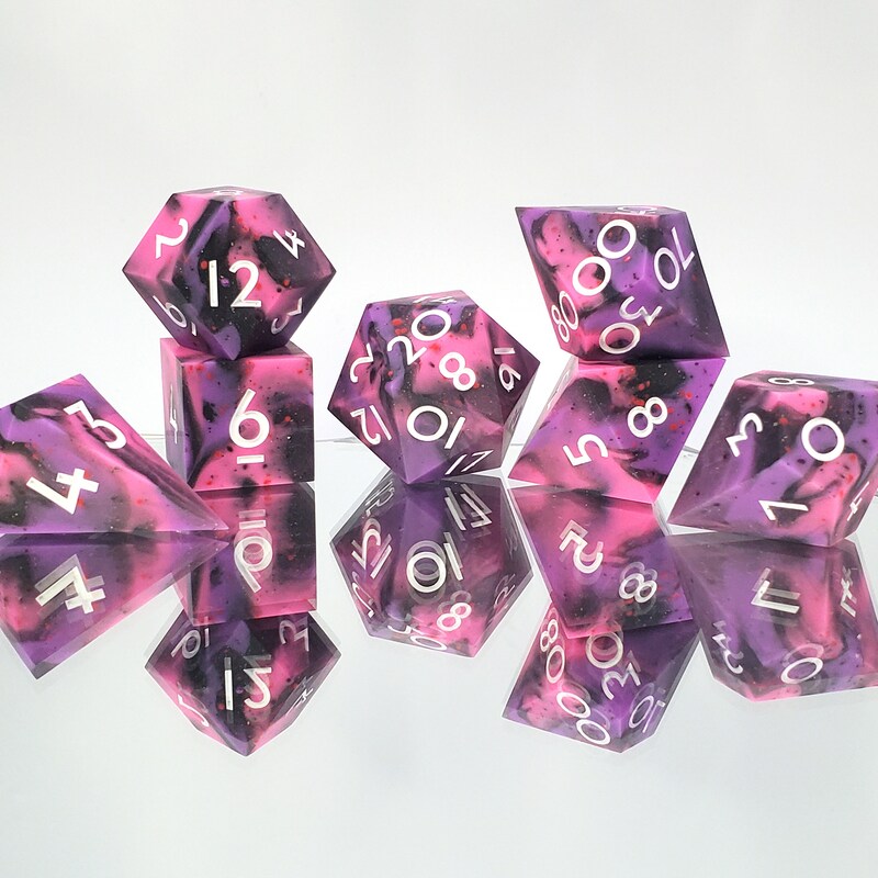 Neon Dice - Etsy