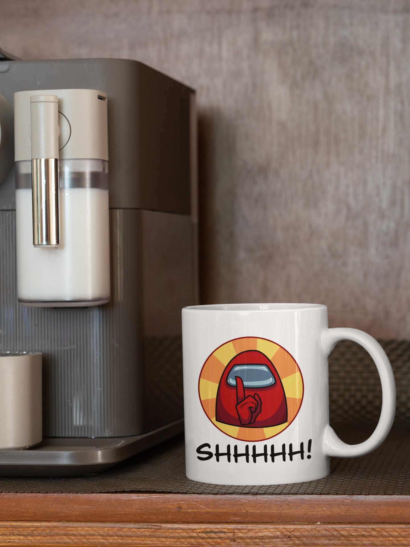 Among Us Imposter Shh Mug Among Us Game Mug Gift Gift | Etsy