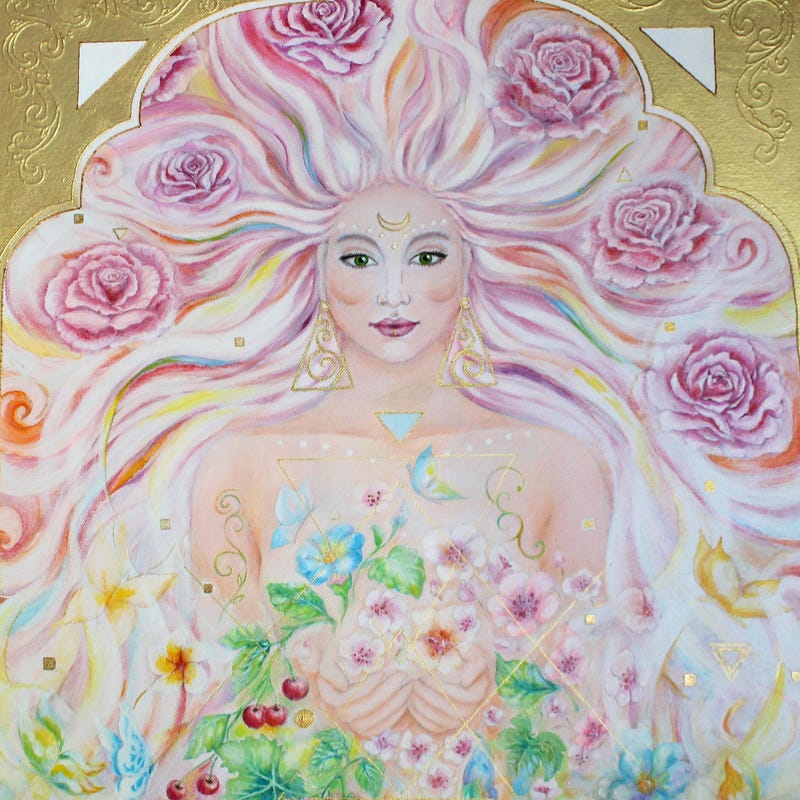 Goddess Painting - Etsy
