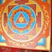 GANESHA YANTRA. Original Hand-painted. Sacred Art. Meditative Geometric ...