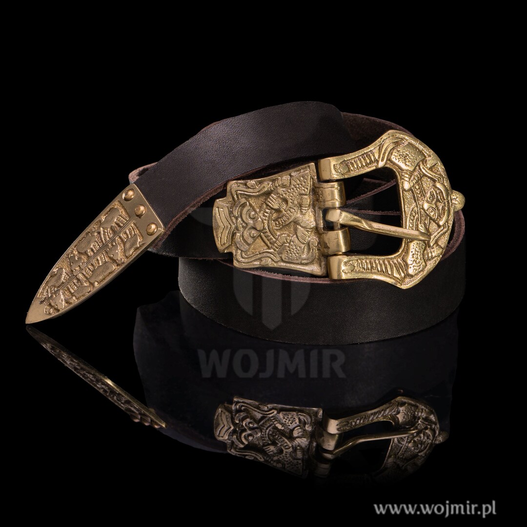 Belt From Birka / Buckle From Grave 750 / Viking Belt Type 4 L ...