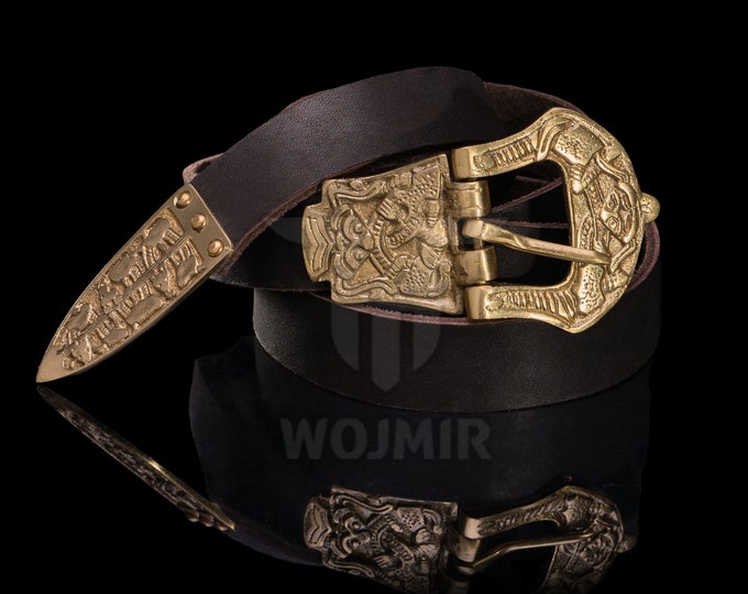 Belt From Birka / Buckle From Grave 750 / Viking Belt Type 4 L ...