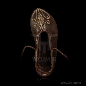 Slavic Shoes From Opole Type 5 / HAND SEWN /thick Genuine Leather Boots ...