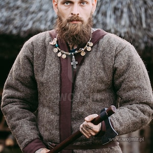 Haithabu Klappenrock / Viking Caftan / Hedeby Kaftan / Battle Tunic ...