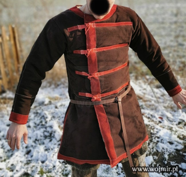 Viking Caftan Rusian Caftan Slavic Caftan Leather Gambeson - Etsy