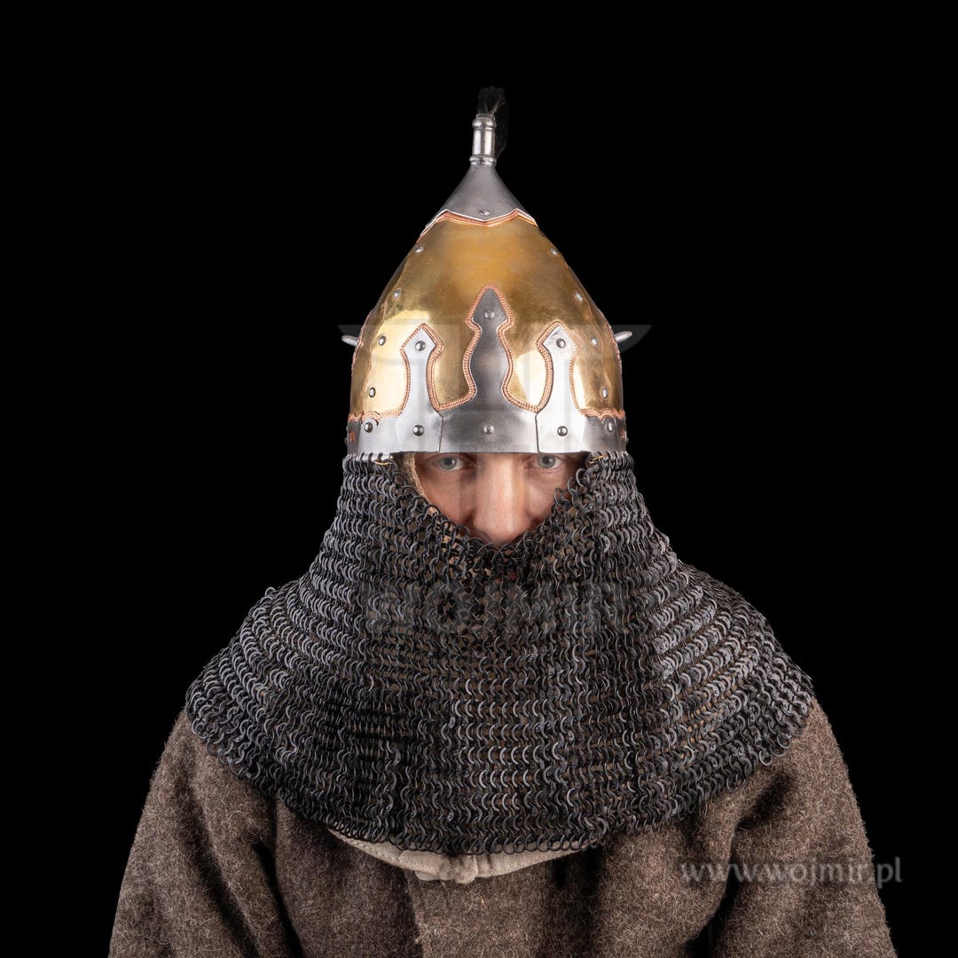 Slavic Helmet From Olszowka / Great for Reenactment / Viking Style - Etsy
