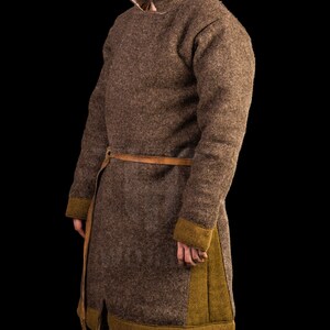 Medieval Caftan, Natural FELT, Viking Reenactment, True Look, by WOJMIR ...