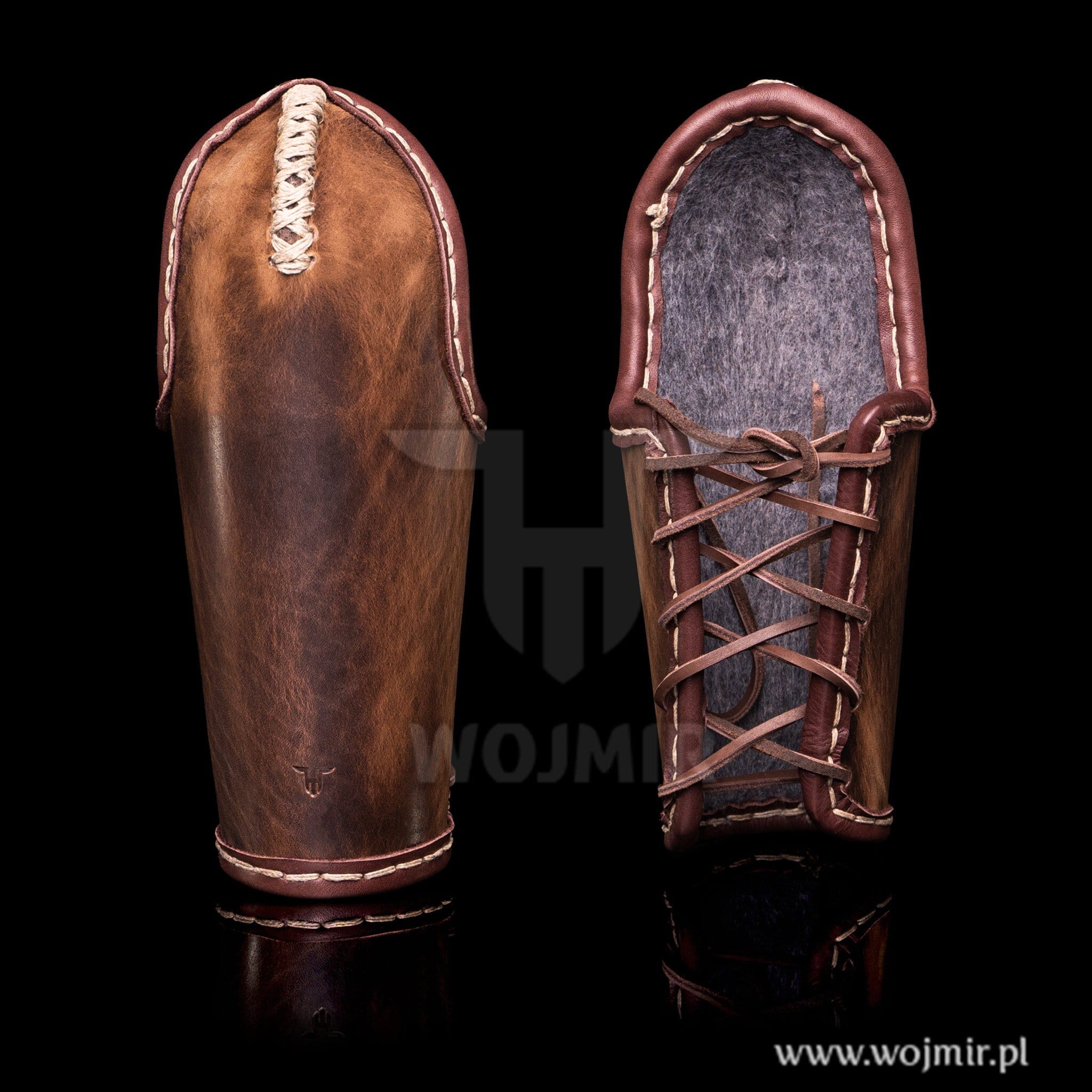 Leather Viking Bracer, Vambrace, Arm Protector, Full Contact ...