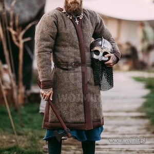 Haithabu Klappenrock / Viking Caftan / Hedeby Kaftan / Battle Tunic ...