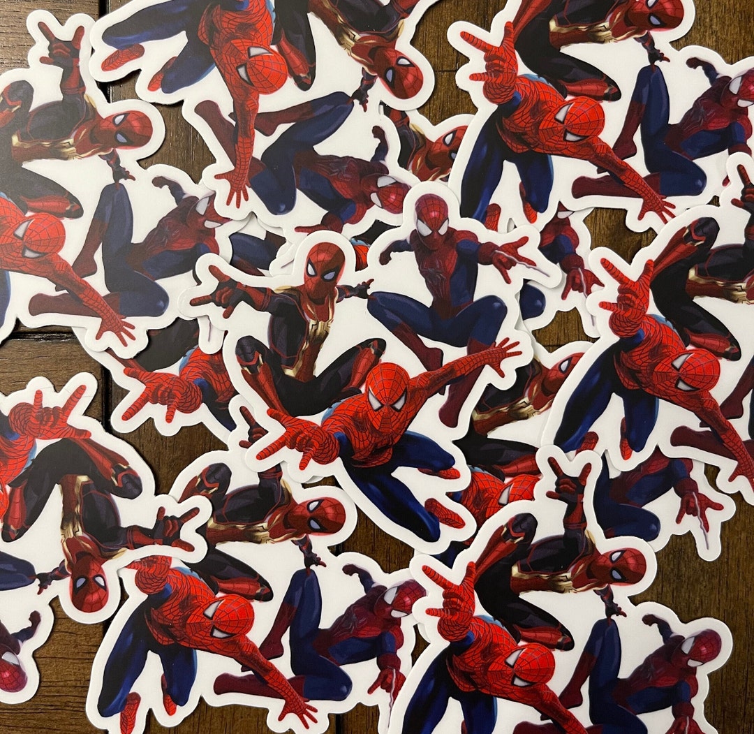 Spider-man Die Cut Sticker - Etsy