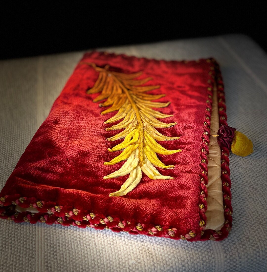 Velvet Victorian Styled Book Cover - Etsy