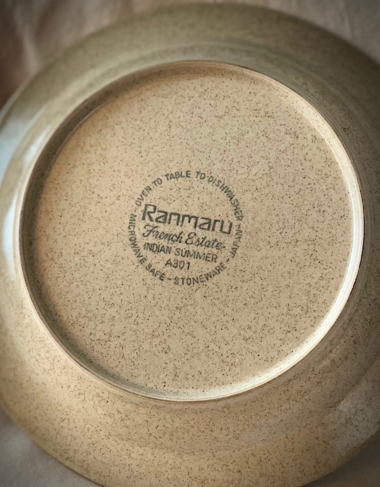 Ranmaru Indian Summer Stoneware Salad/dessert Plates - Etsy