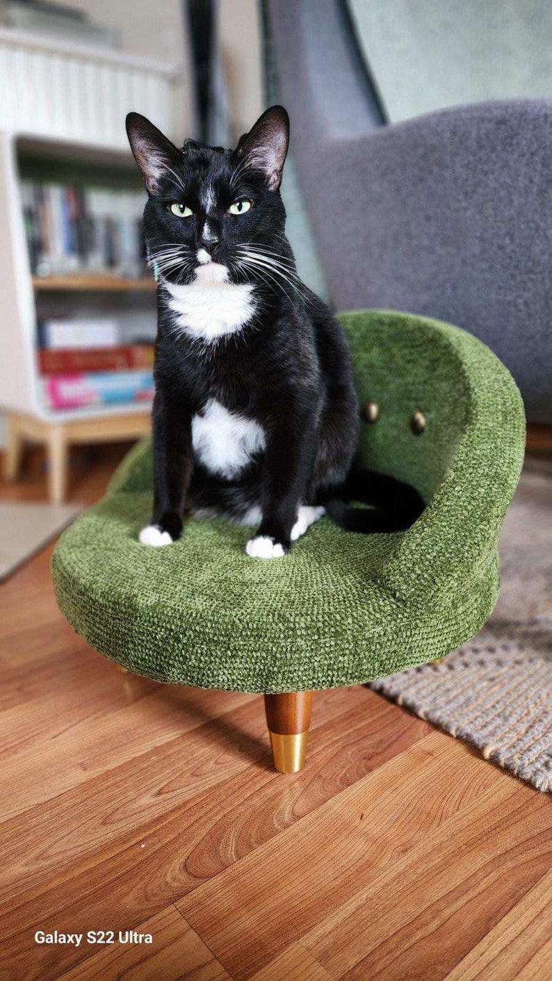 Cat Couch- Mid Century Modern (small) - Etsy