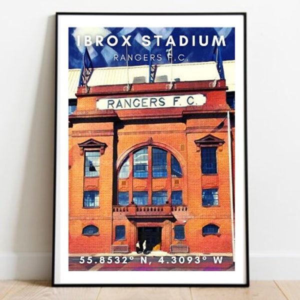 Glasgow Rangers Football Club - Etsy UK