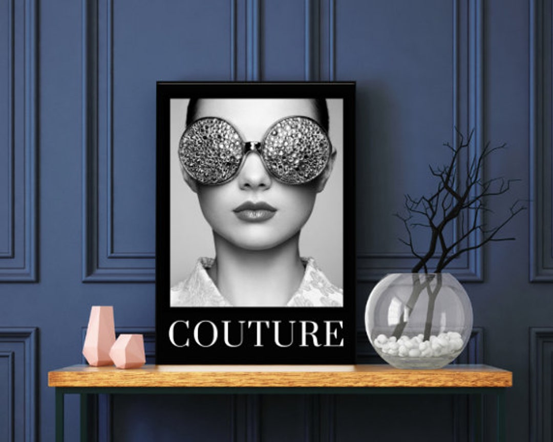 Couture Fashion Art Print, Fashion Wall Art, Fashion Photography Print ...