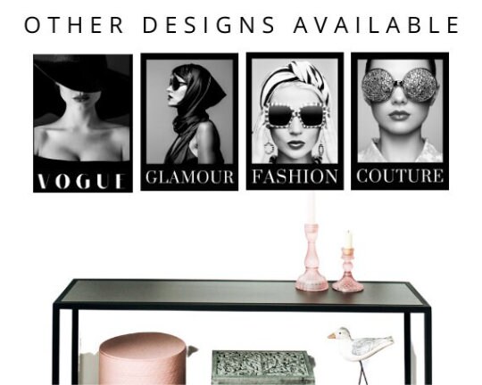 Printable Vogue Fashion Art Print, Fashion Home Decor, Printable Wall ...