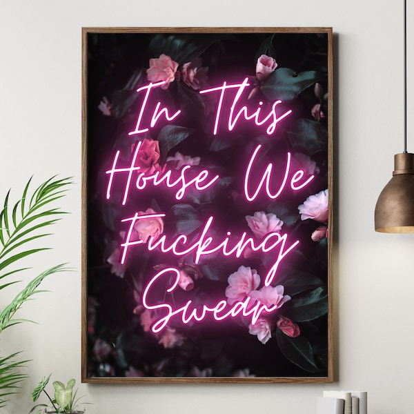 Swearing Art - Etsy UK
