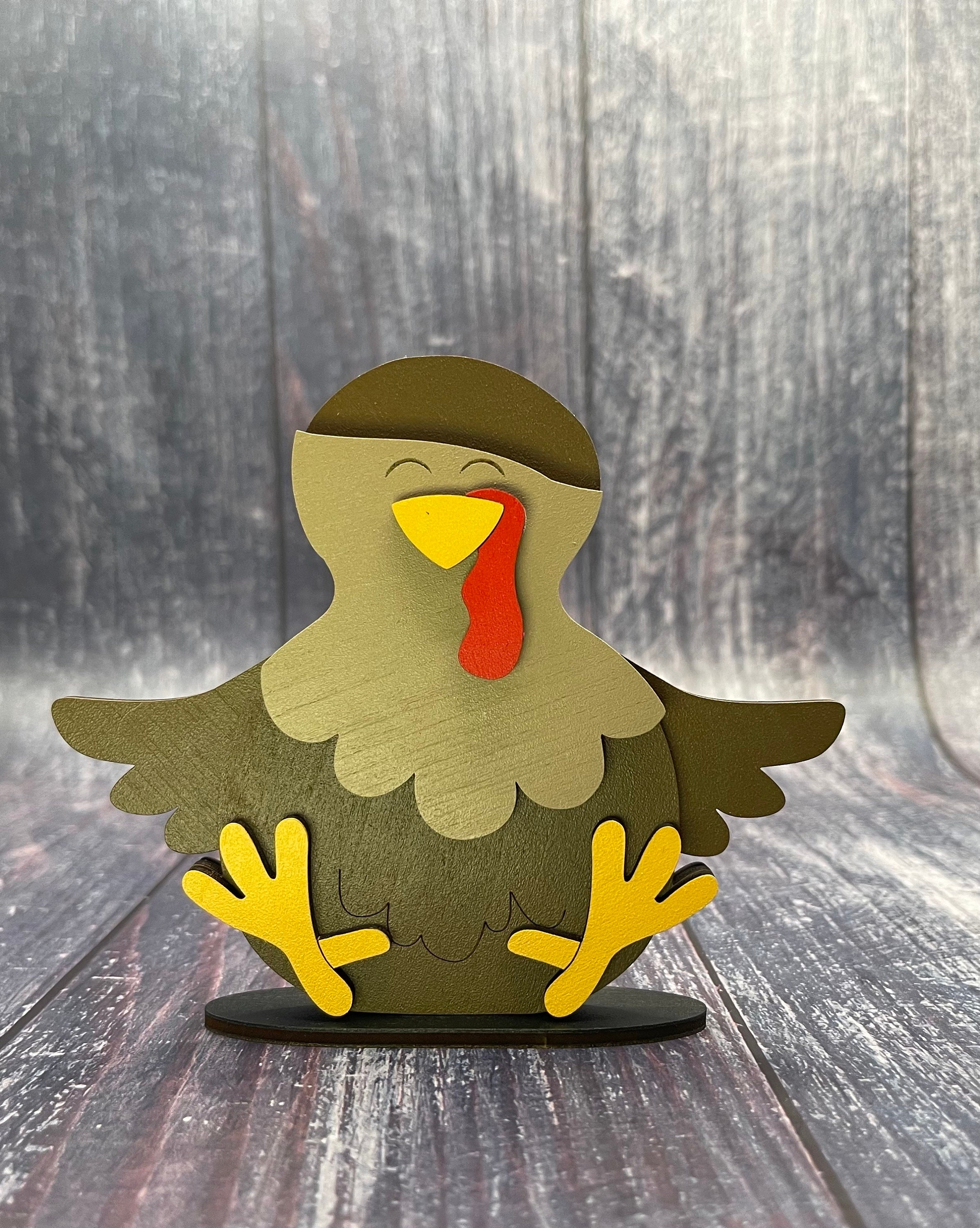 Mini Chicken With Interchangeable Hats - Etsy