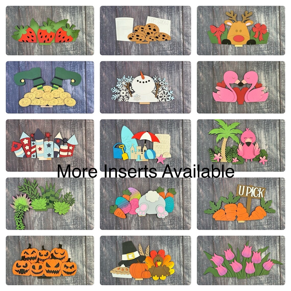 Large Patriotic Fireworks Insert - Etsy