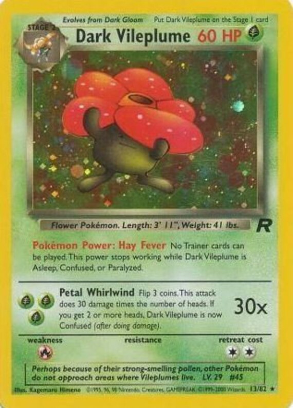 Vileplume Card