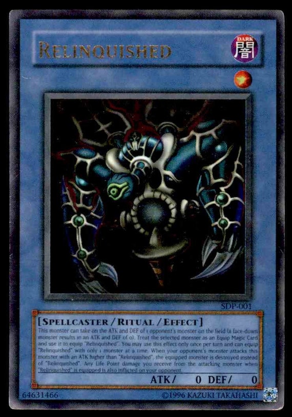 Relinquished Yugioh