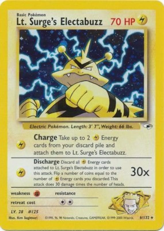 Electabuzz Card