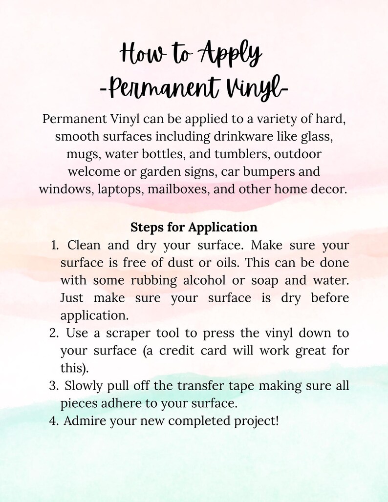 Permanent Vinyl Decal- Faces - Etsy