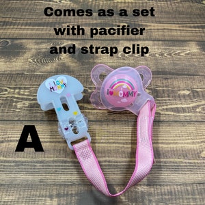 Magnetic Pacifier Strap Clips/ Magnetic Pacifier Strap Clip Set/ Reborn ...