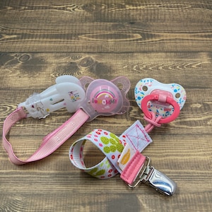 Magnetic Pacifier Strap Clips/ Magnetic Pacifier Strap Clip Set/ Reborn ...