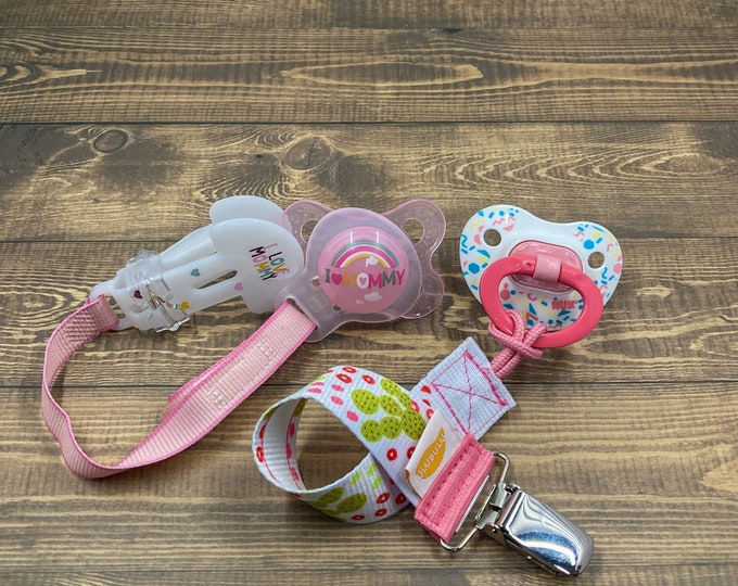 Magnetic Pacifier Strap Clips/ Magnetic Pacifier Strap Clip Set/ Reborn ...