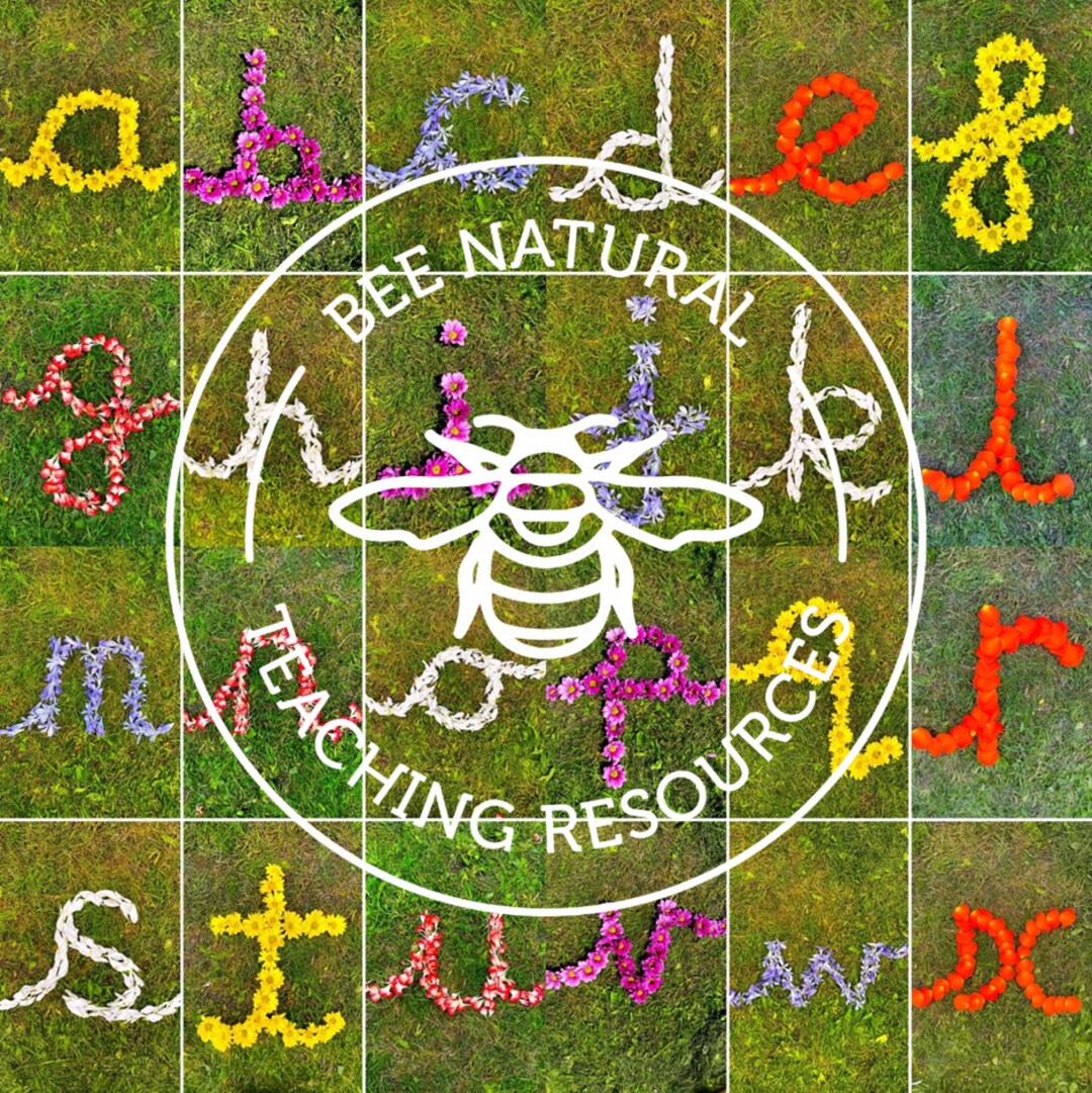 Natural Lowercase Precursive Alphabet A-Z - Etsy