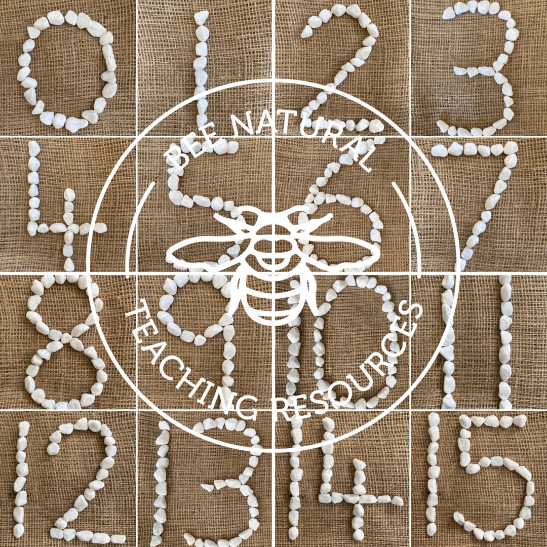 Natural Numbers 0-20 on Hessian - Etsy
