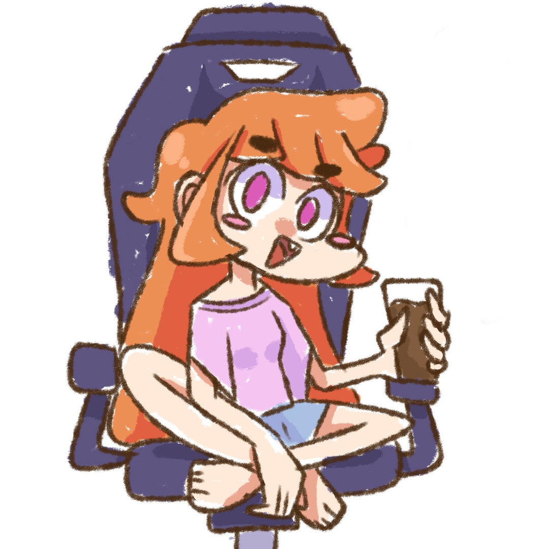 Custom Sketch With Unique Art Style Cartoon Character, Fanart Simple ...