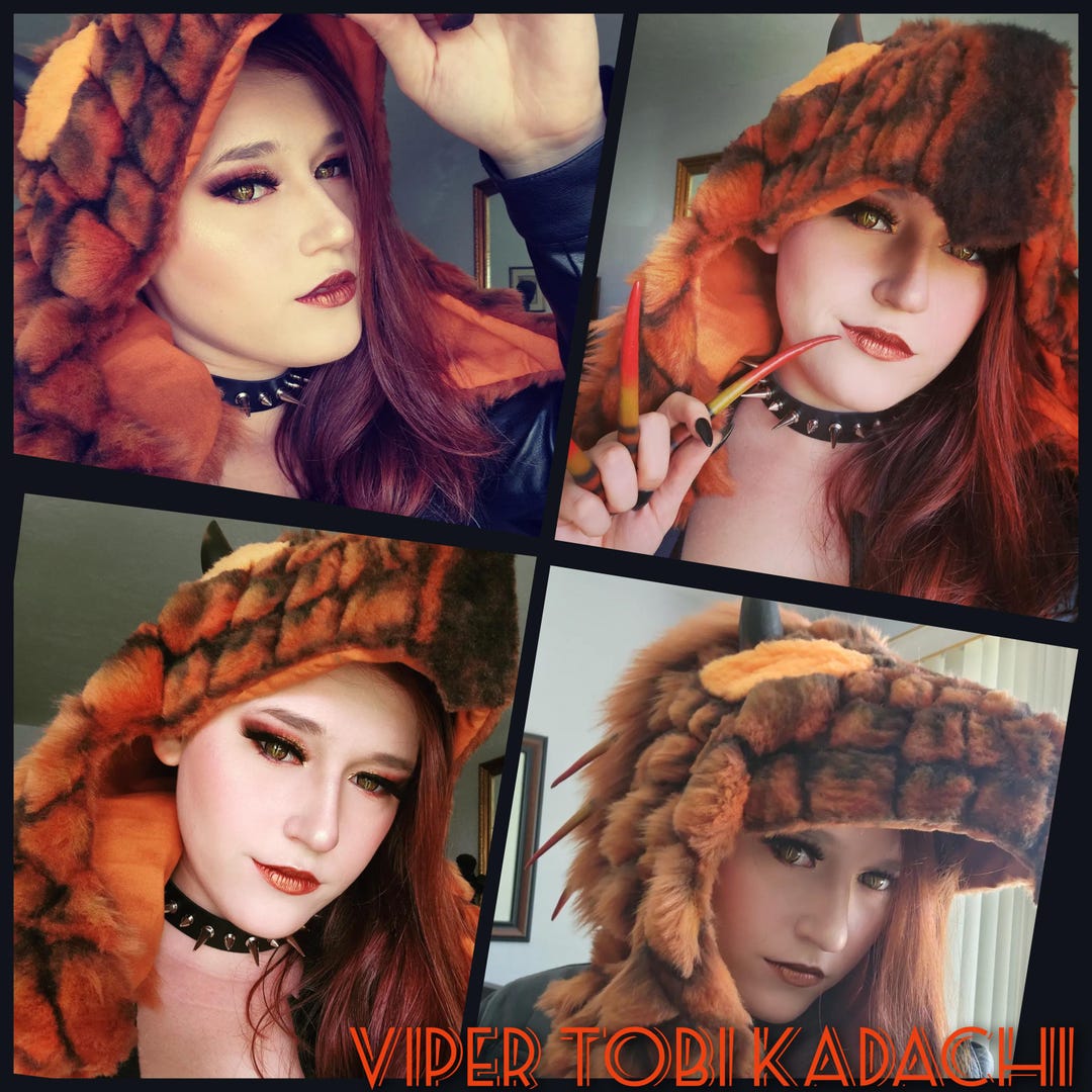 Viper Tobi Kadachi Hood Monster Hunter - Etsy