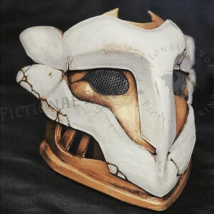 Ekko- Arcane Firelight Mask Cosplay MTO - Etsy