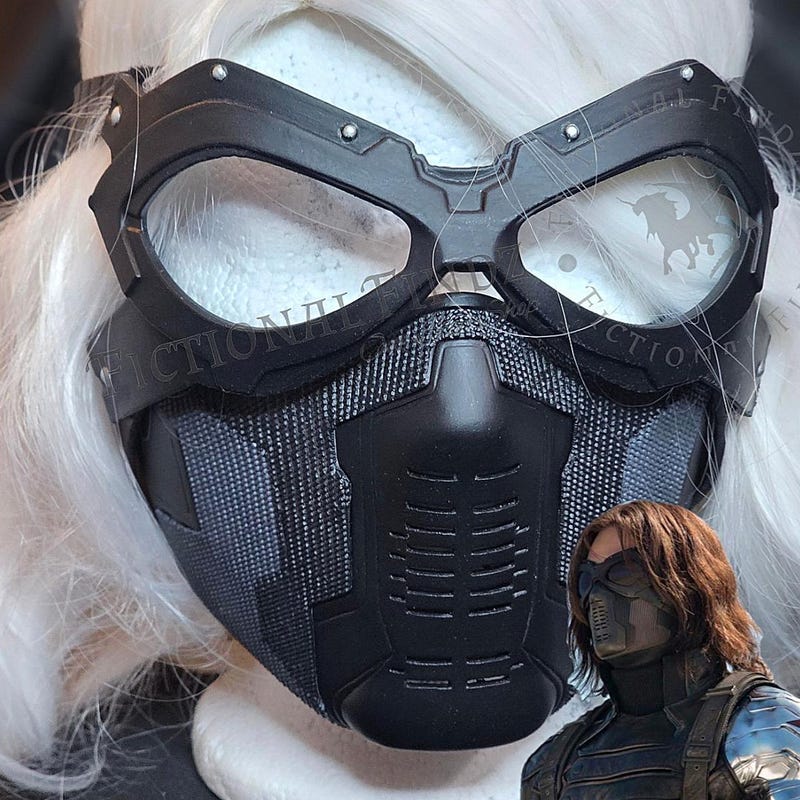Winter Soldier Mask - Etsy