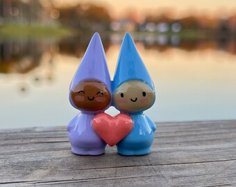 Elfling Handmade Small Happy Elf Figurine / Desk Buddy - Etsy