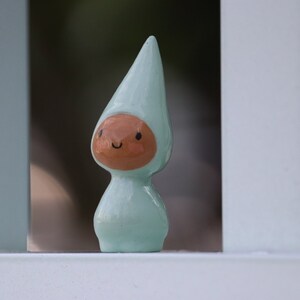 Elfling Handmade Small Happy Elf Figurine / Desk Buddy - Etsy