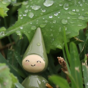 Elfling Handmade Small Happy Elf Figurine / Desk Buddy - Etsy